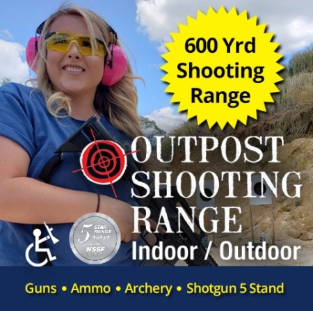 Outpost Shooting Range and Gun Rentals Citrus County Florida